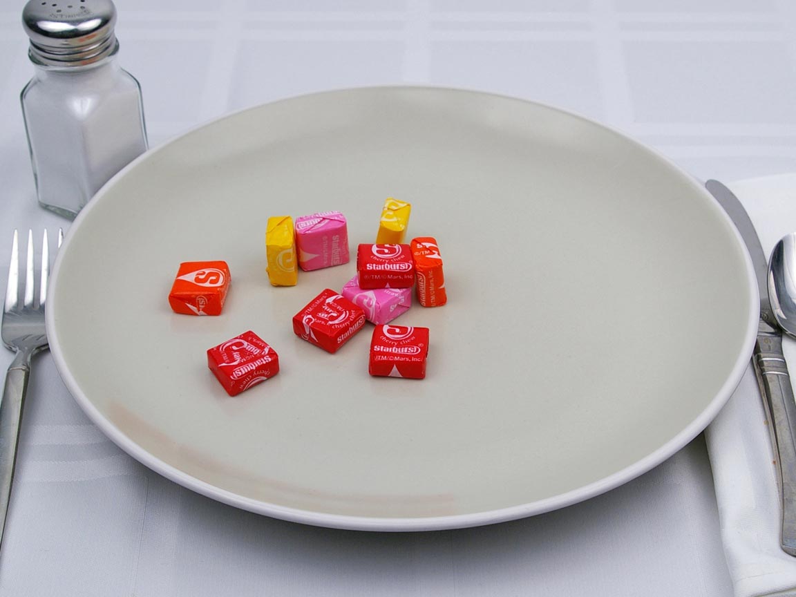 Calories In 53 Grams Of Starburst Calories In 53 Grams Of Starburst